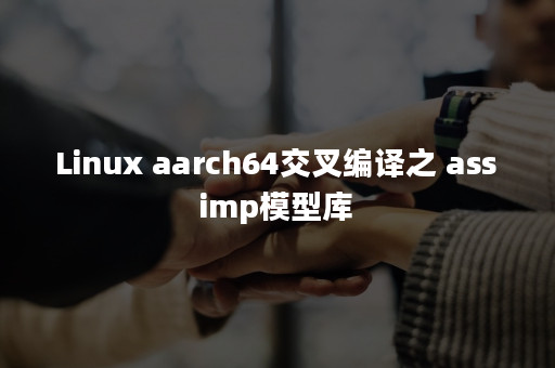 Linux Aarch64交叉编译之 Assimp模型库 Apispace接口管理 